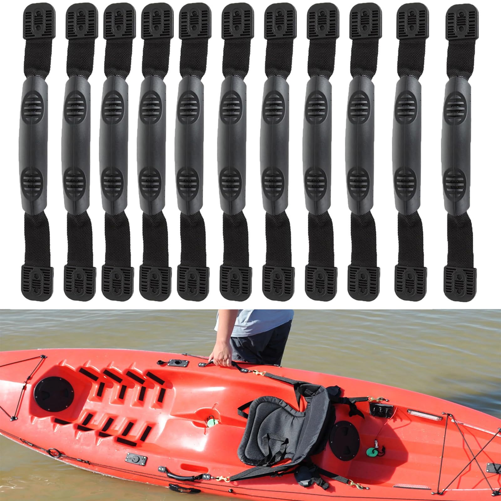 Amazon.com: APACALI 12PCS Kayak Handles Replacement Kayak Carry Handles ...