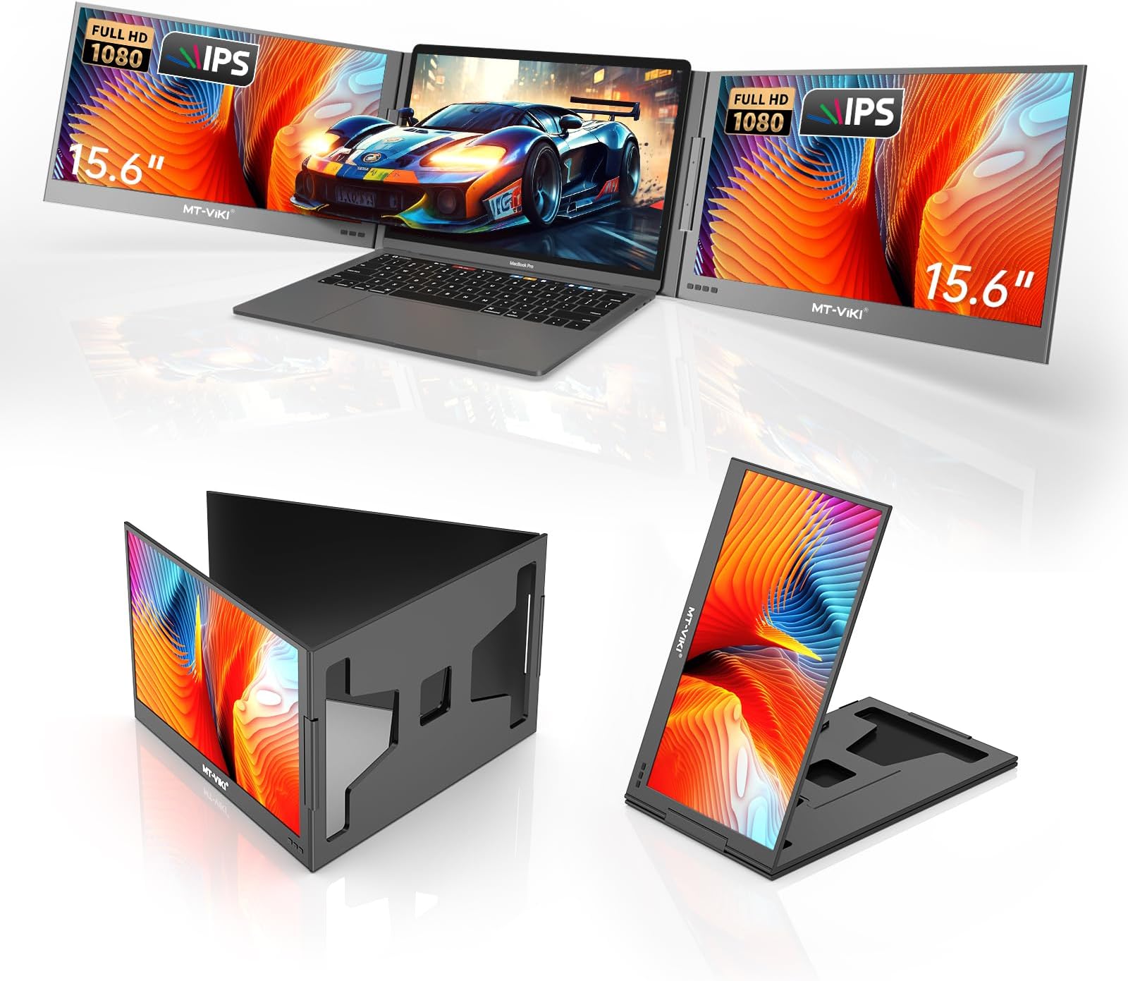 MT-VIKI 15.6 inch Laptop Screen Extender, Potable Screen for Laptop ...