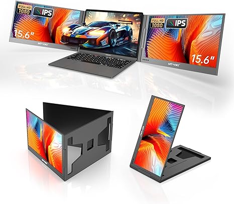 Amazon.com: MT-VIKI 15.6 inch Laptop Screen Extender, Potable Screen ...