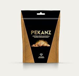 PEKANZ - PECAN COATED WITH CARAMEL CHOCOLATE BAG 200GM: Buy Online at ...