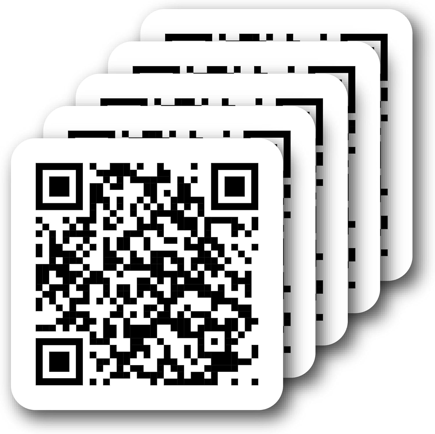 Amazon.com: Rick Roll QR Code Sticker (5 Pack) - Never Gonna Give You ...