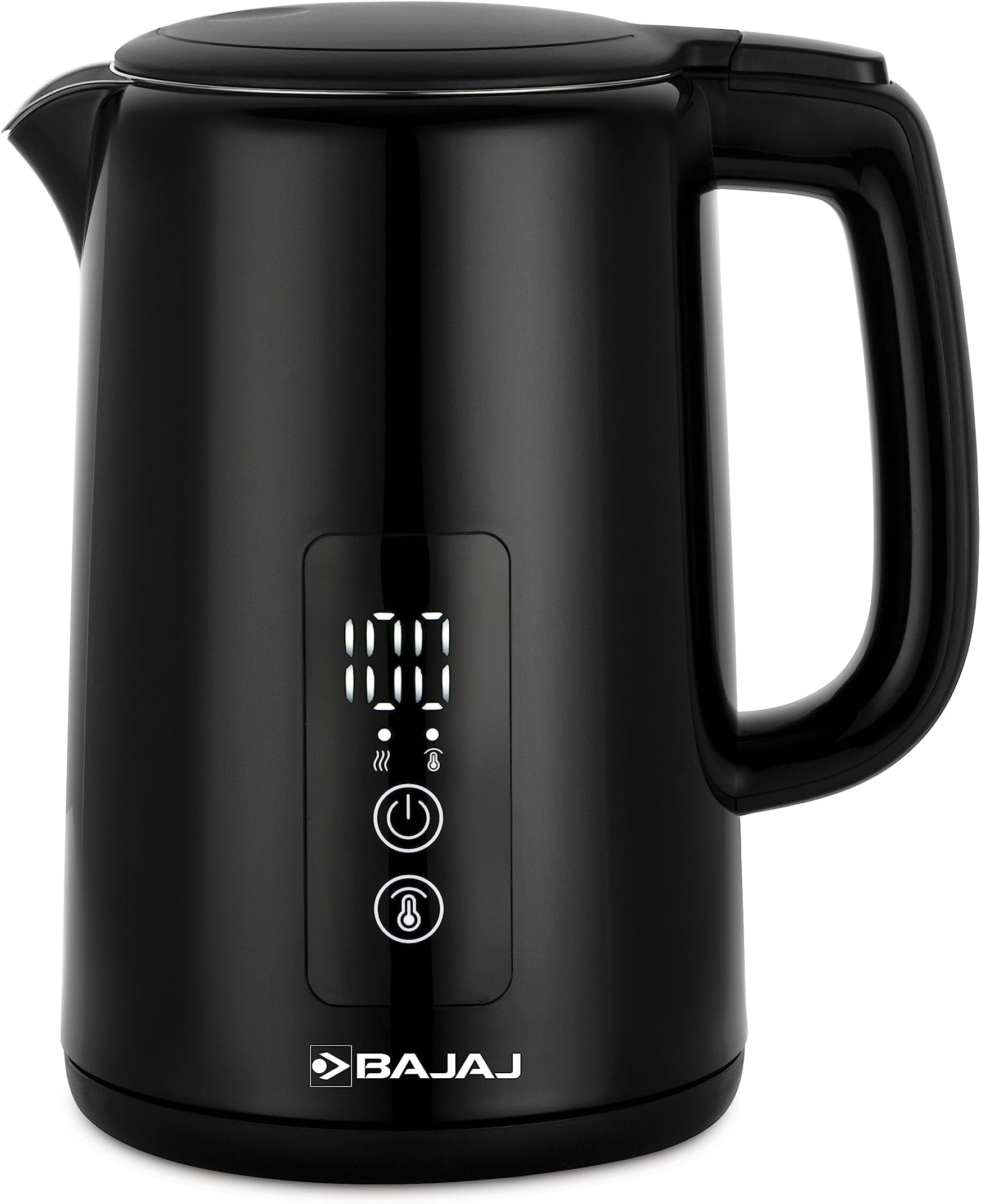 Bajaj KTP 1.5 Litre Digital Electric Kettle| Auto Shut-Off|Dry Boil ...