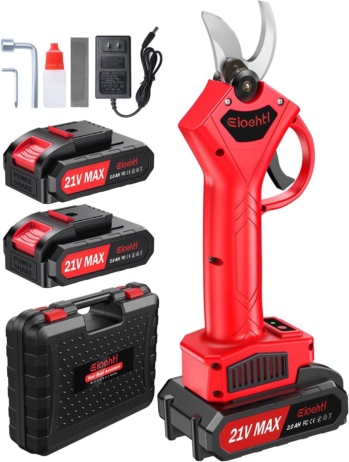 Amazon.com: SOARFLY Electric Pruning Shears with Blade Replacement ...