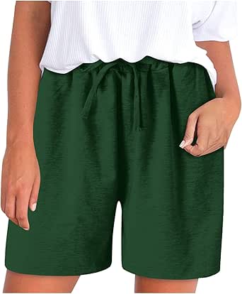 Amazon.com: Generic Womens 2024 Fashion Shorts Summer Drawstring ...