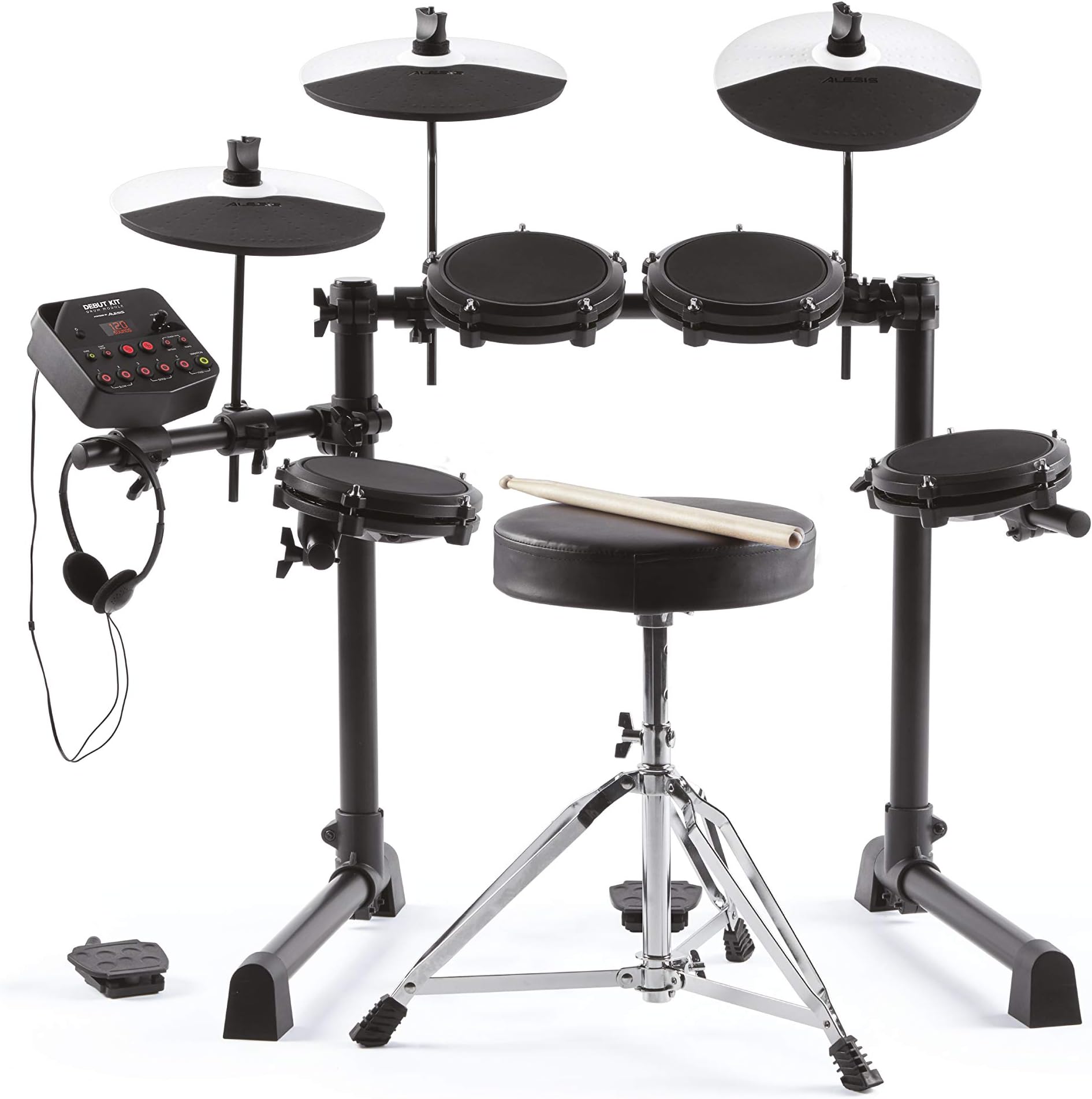 Alesis Nitro - Electric Drum Kit with Quiet Mesh Pads, USB MIDI, Kick ...
