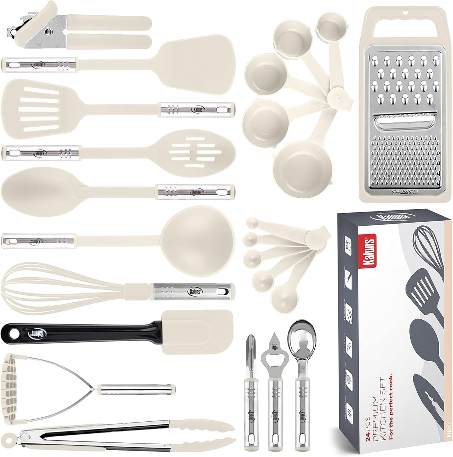 Amazon.com: Kitchen Utensils Set, Cooking Utensil Set Kitchen Gadgets ...