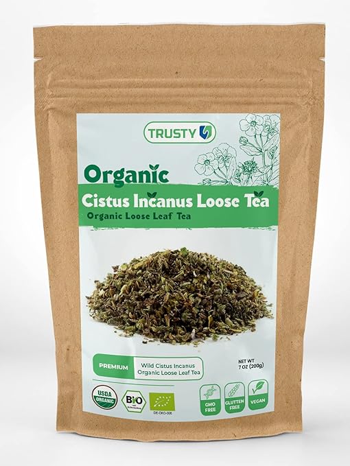 Amazon.com : TRUSTY Cistus Loose Tea 7oz (200g) – Premium Wild Incanus ...