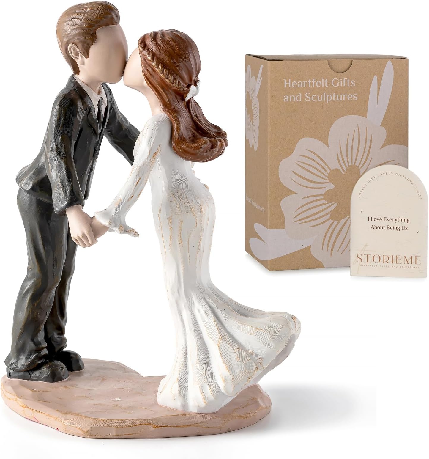 More Than Words Loving Embrace Figurine by Arora Design, Multicolor ...