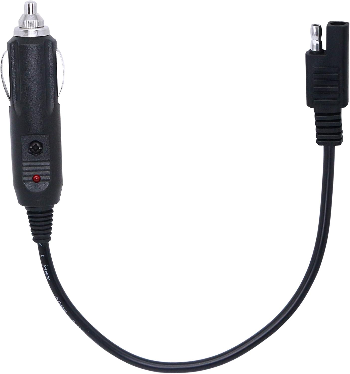 Amazon.com: SinLoon Cigarette Lighter SAE Battery Charger Cable, 12V 5A ...