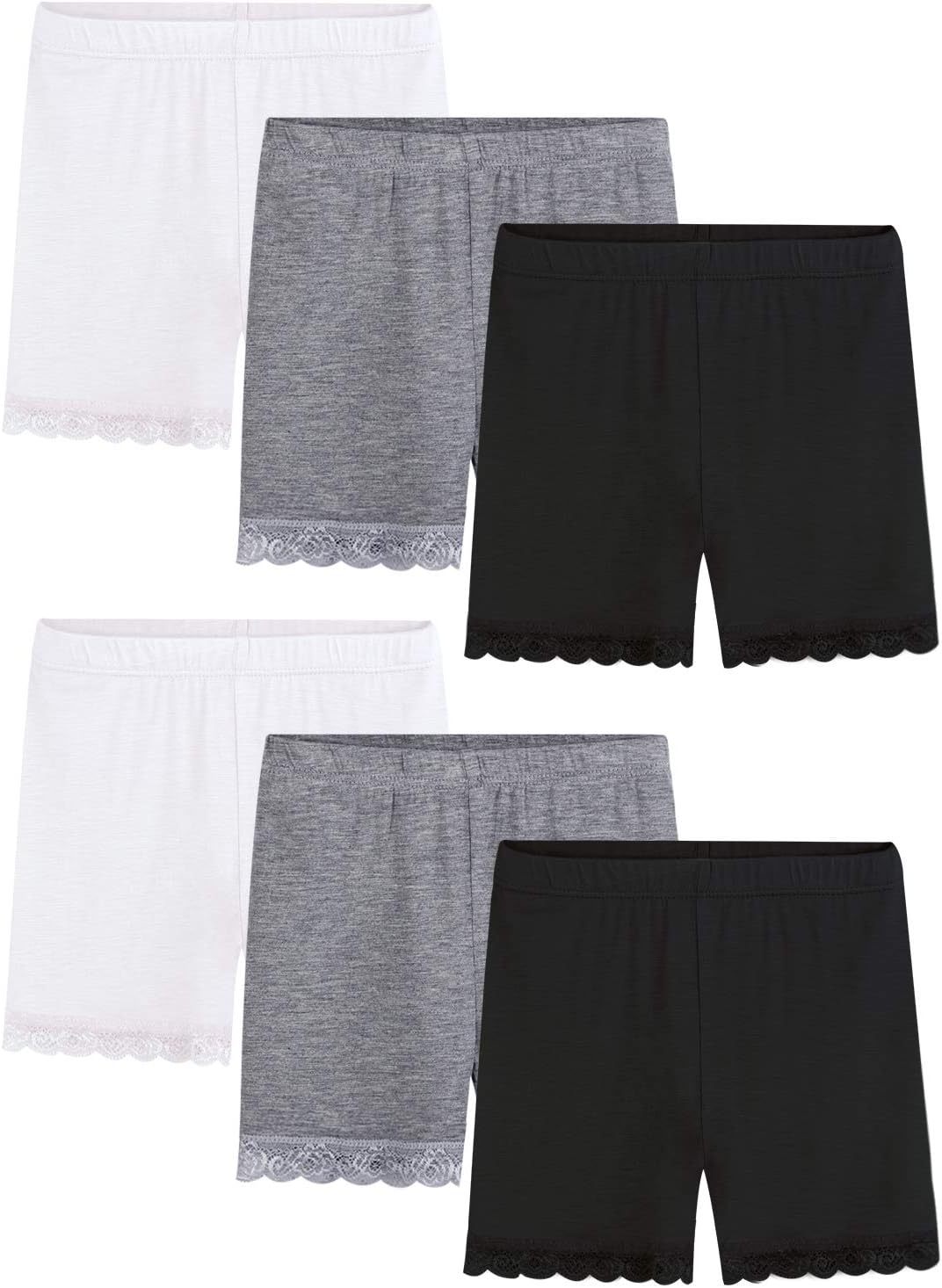 Amazon.com: BOOPH Lace Bike Short Girls Dance Undershorts for 7-8 Years ...