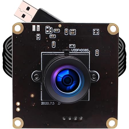Amazon.com: ELP 8mp USB Camera Autofocus 4K PC Camera Module for Computer and Raspberry Pi Mini ...