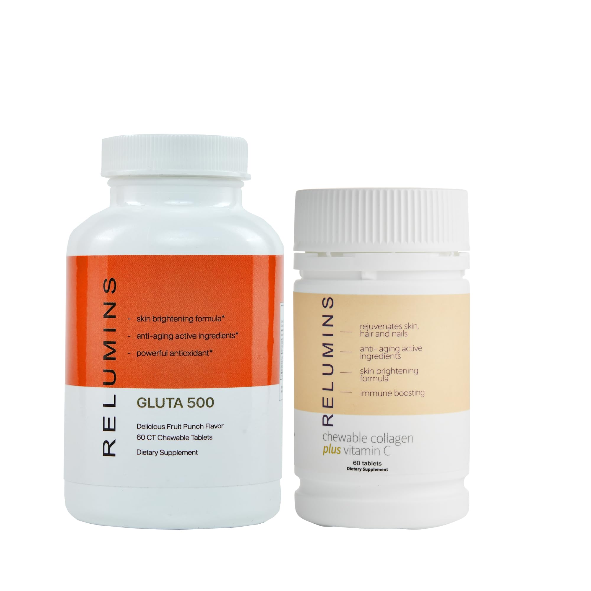 Amazon.com: Relumins Gluta 500 - Chewable/Sublime Wall Glutathione ...