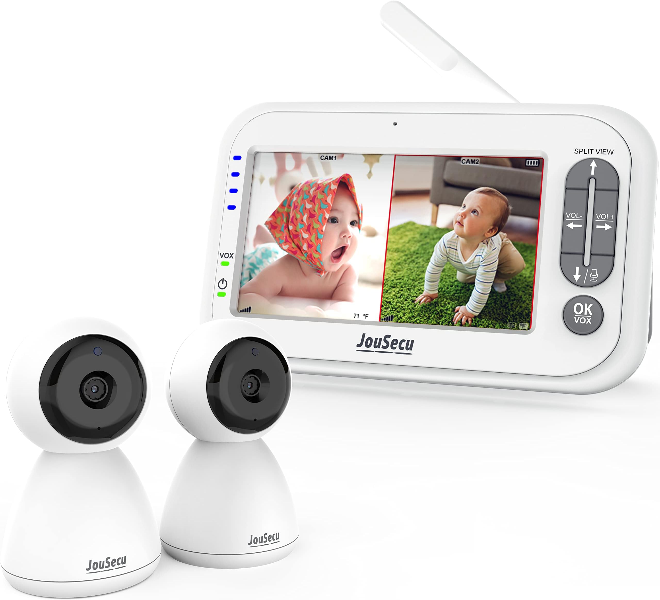 Amazon.com: Summer Glimpse Video Baby Monitor with 2.8" LCD Color ...