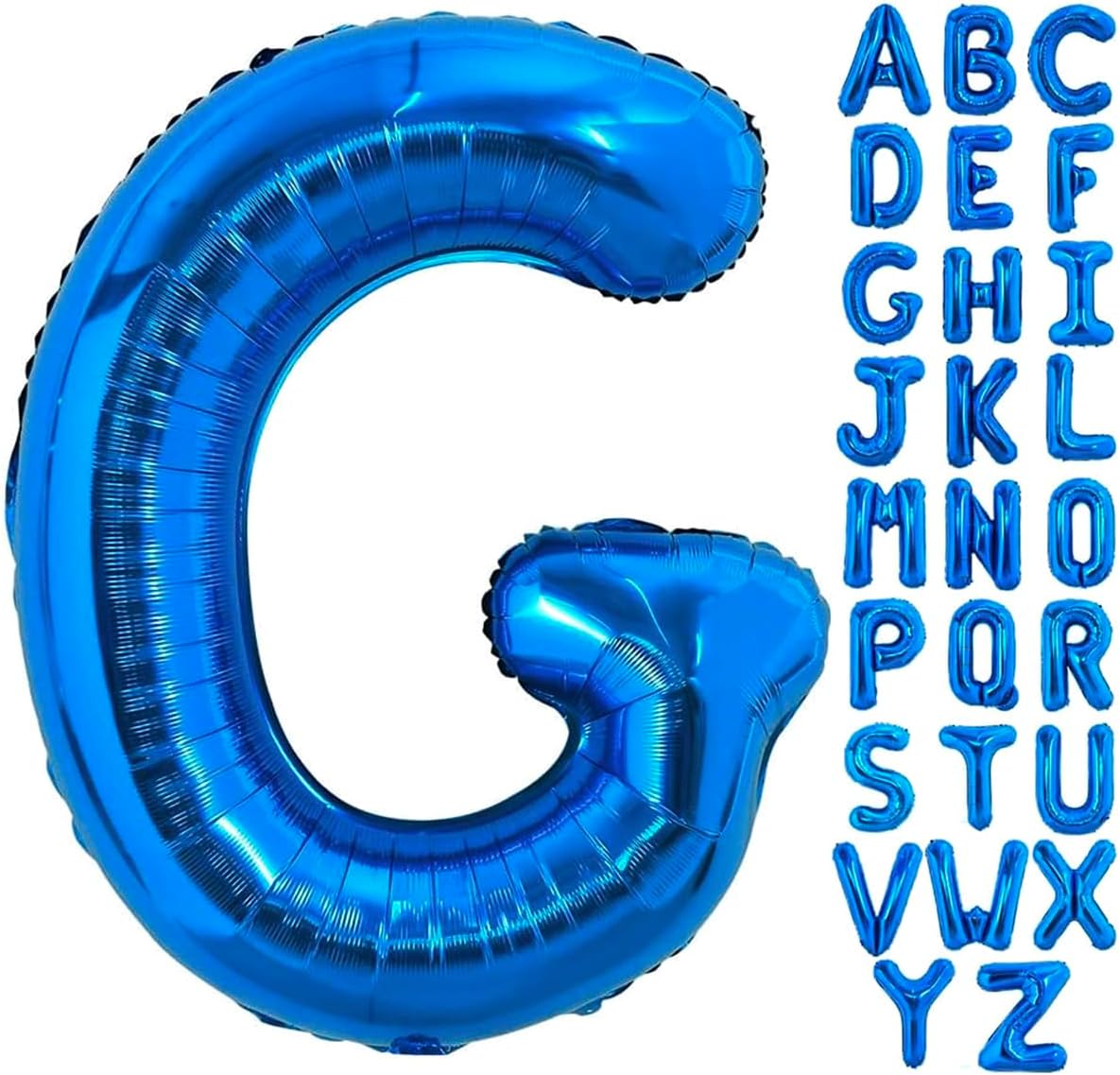Amazon.com: 40 Inch Blue Letter G Balloons Alphabet G Letter Balloons ...