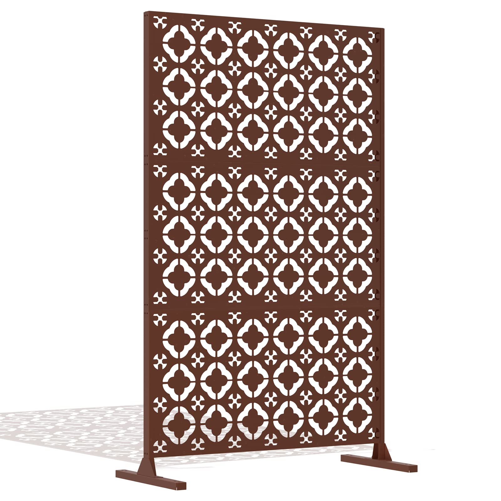 Patio Privacy Screen for Balcony, Metal Outdoor Privacy Screens and ...