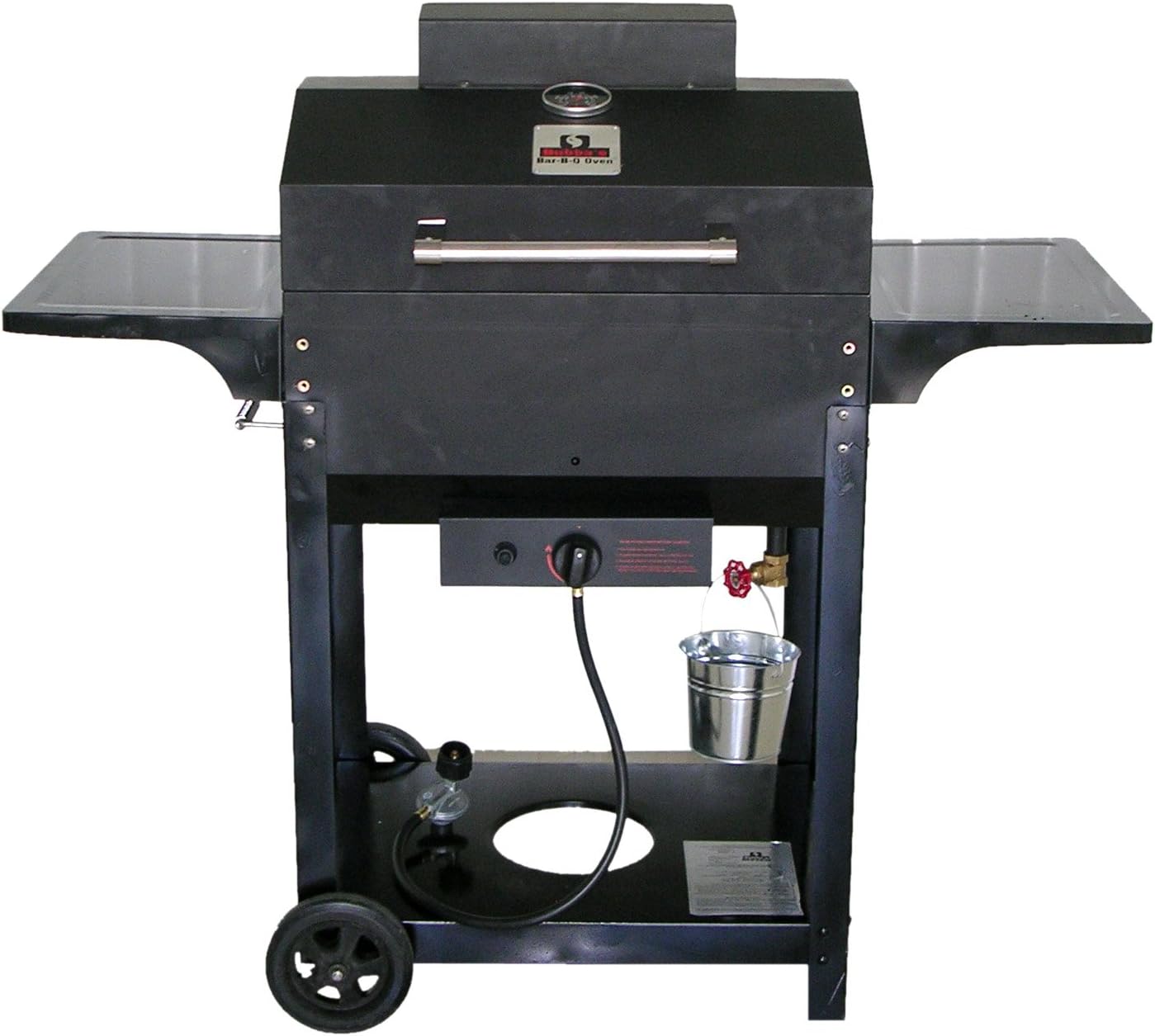 Amazon.com : Bubba's Bar-B-Q Oven 2004EX Open Cart Grill : Freestanding ...