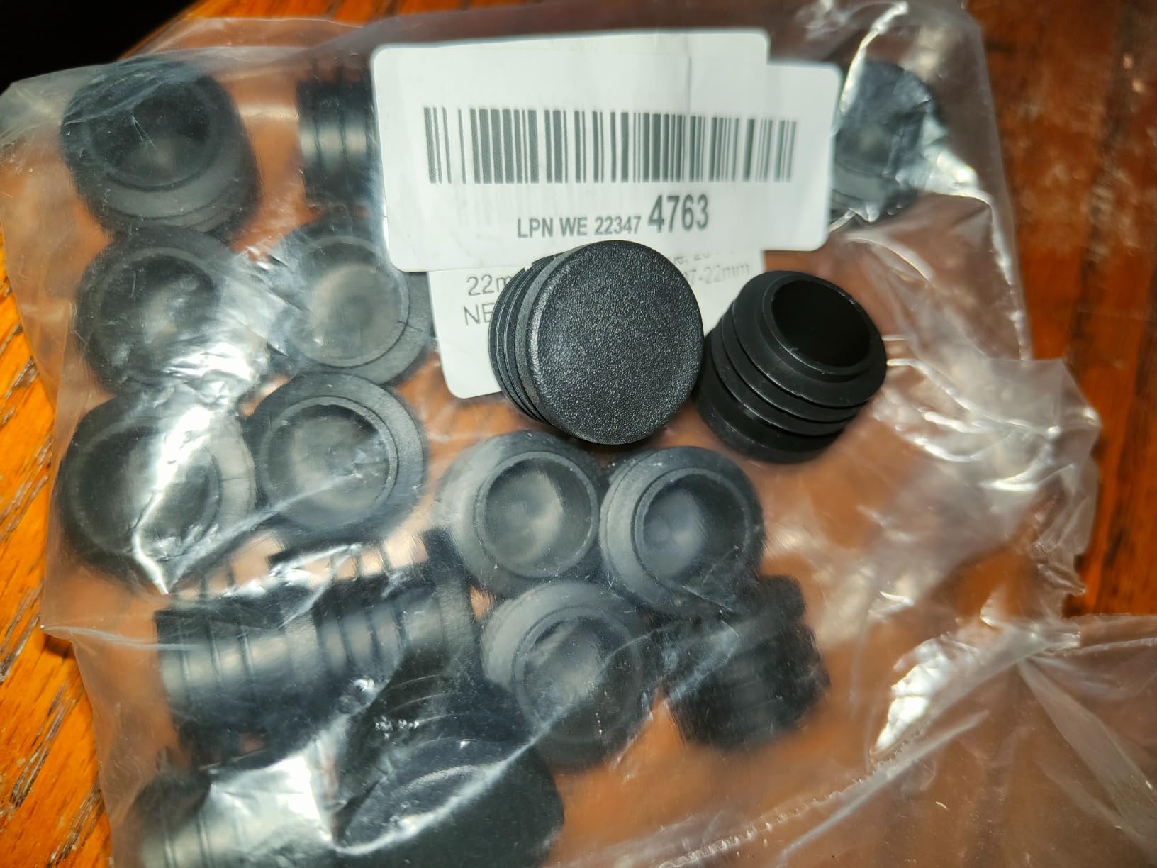 32mm Black Plastic Plugs, Black Round Tube Covers, Inner End Caps for ...