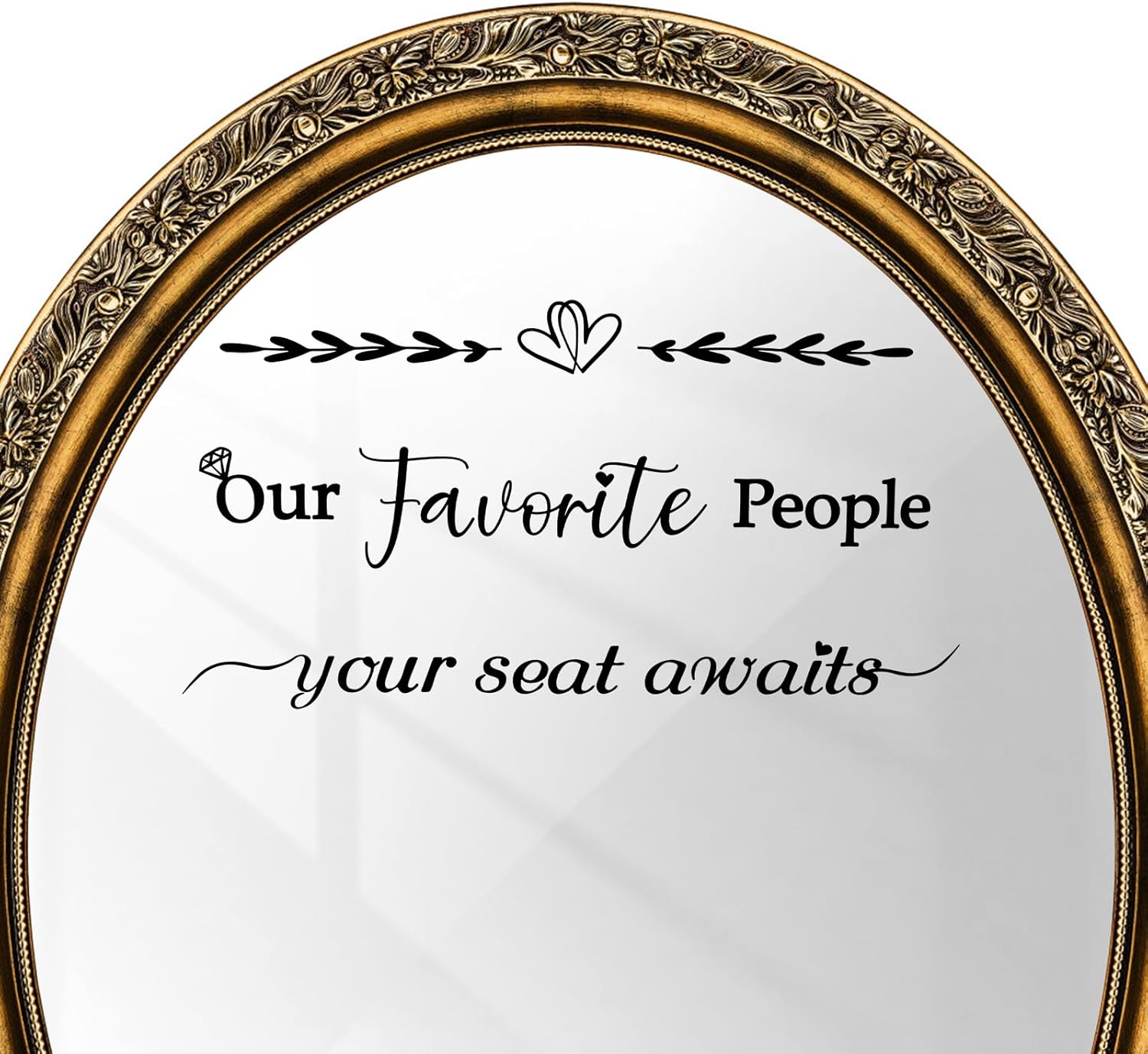 Amazon.com: Wedding Seating Chart Decal, Find Your Seat Vinyl Sticker ...