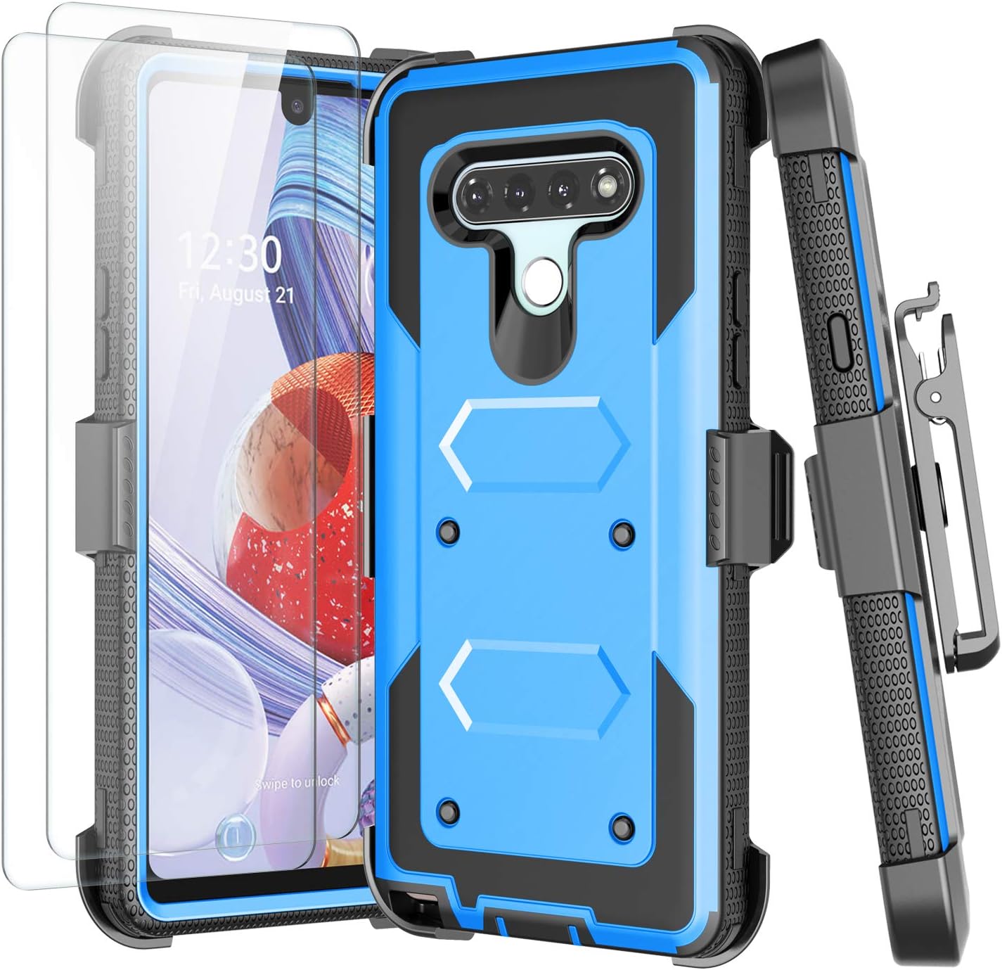 Amazon.com: Tiflook Phone Holster for LG Stylo 6 V60 ThinQ K51 K92 ...