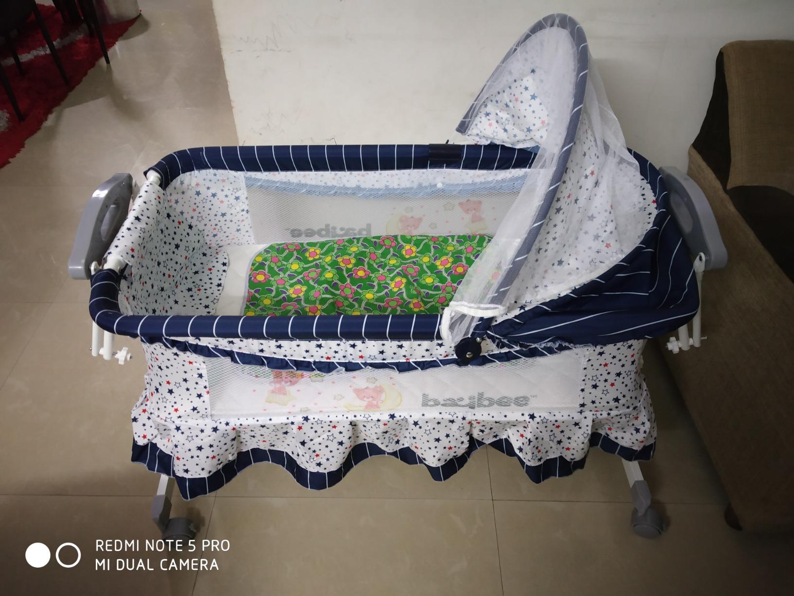 GoodLuck Baybee New Born Cradle for Baby | Sleep Swing Cradle/Jhula for ...
