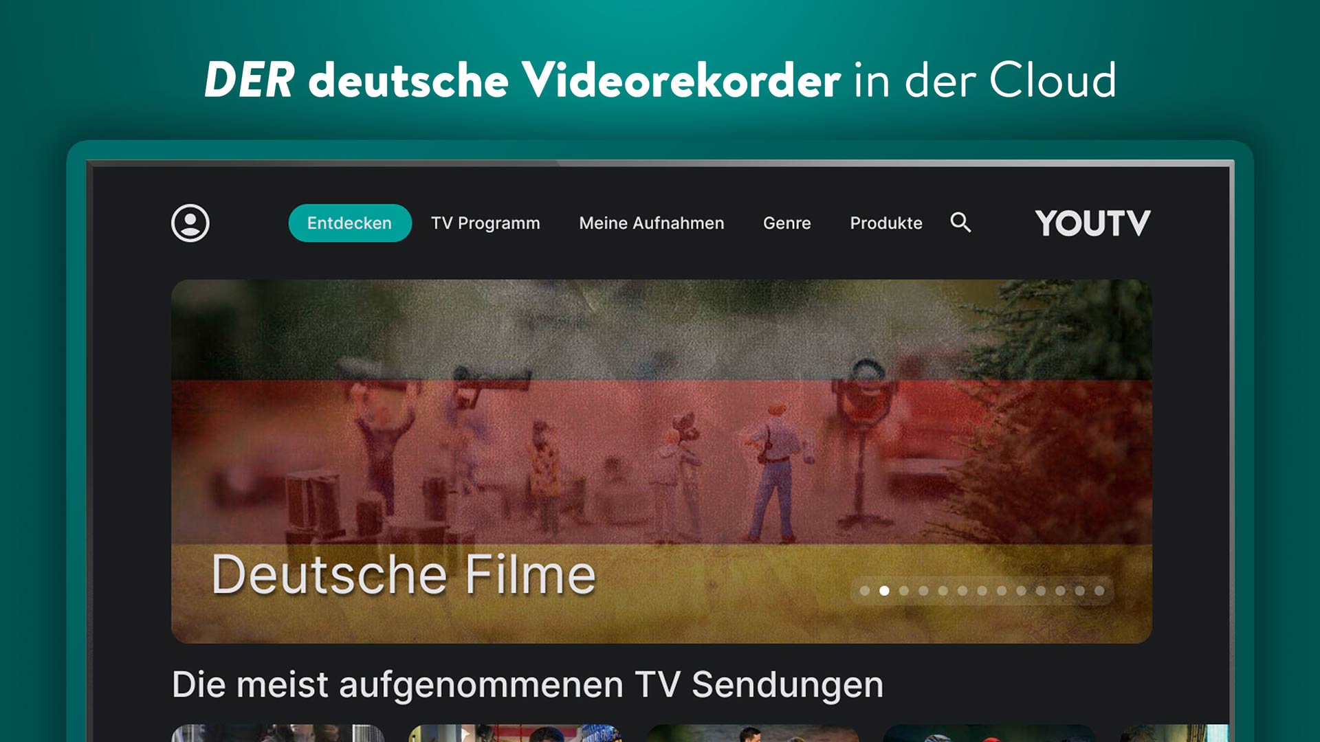 YouTV German TV • Deutsches Fernsehen • German television worldwide ...