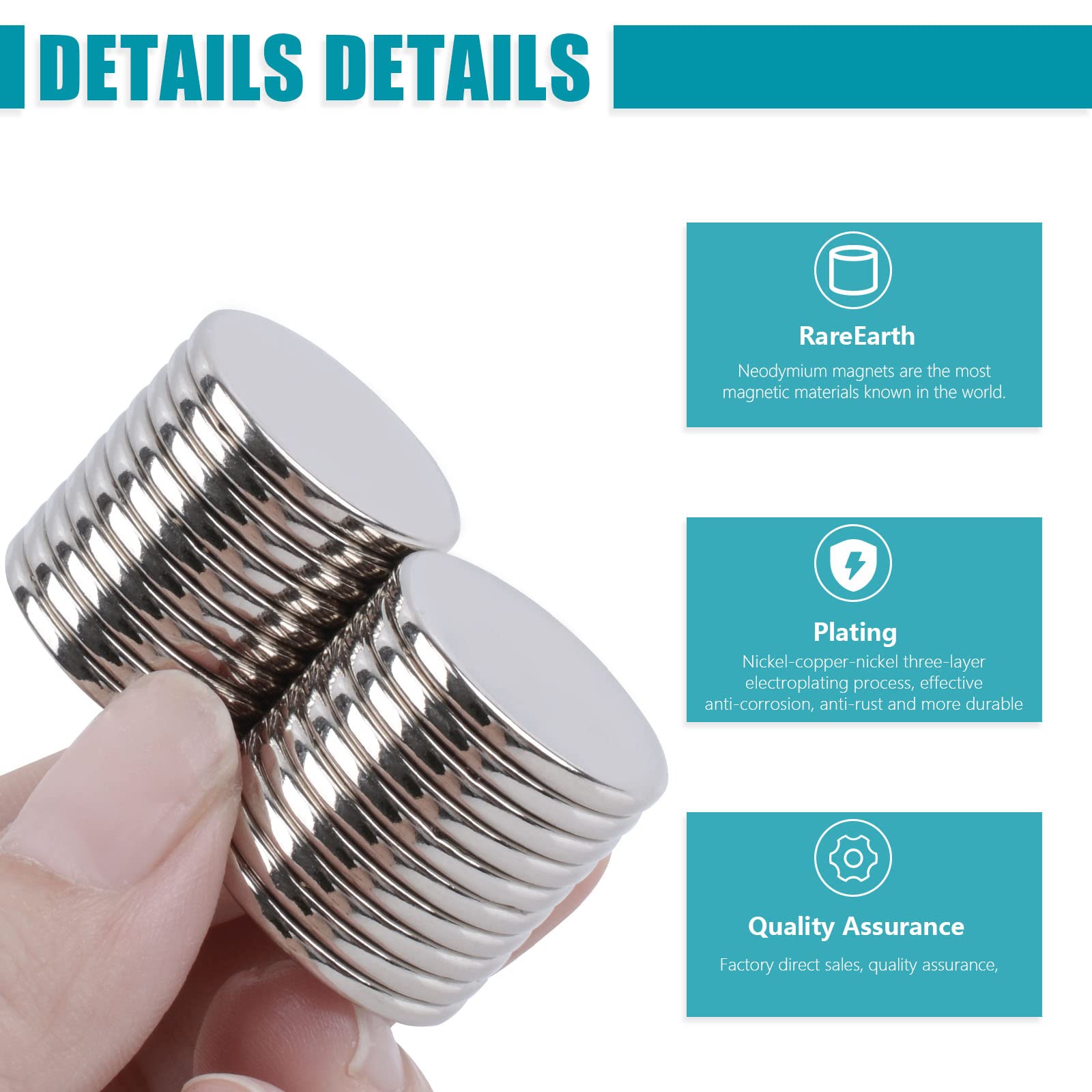 Snapklik.com : Neodymium Disc Magnets, Strong Round Magnets For Crafts ...