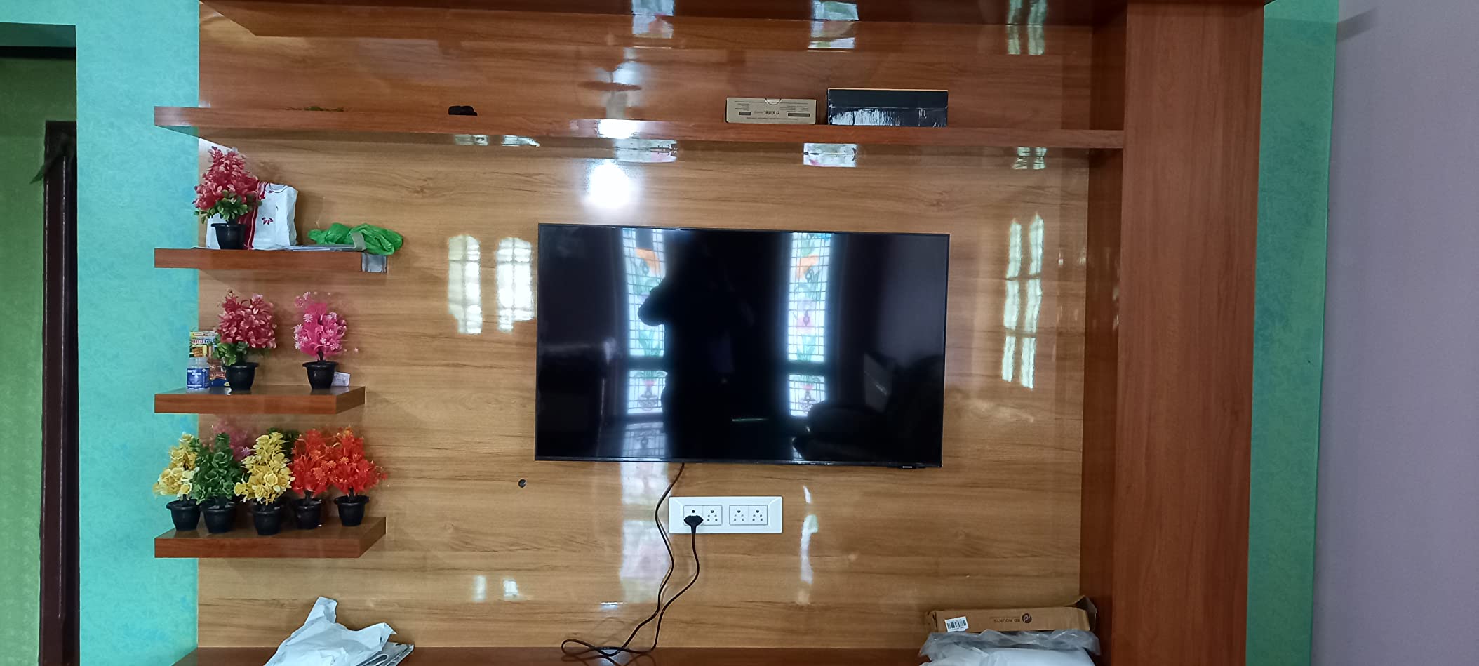 Samsung 139.7 cm (55 inches) 4K Ultra HD Smart LED TV UA55AU7700KLXL ...