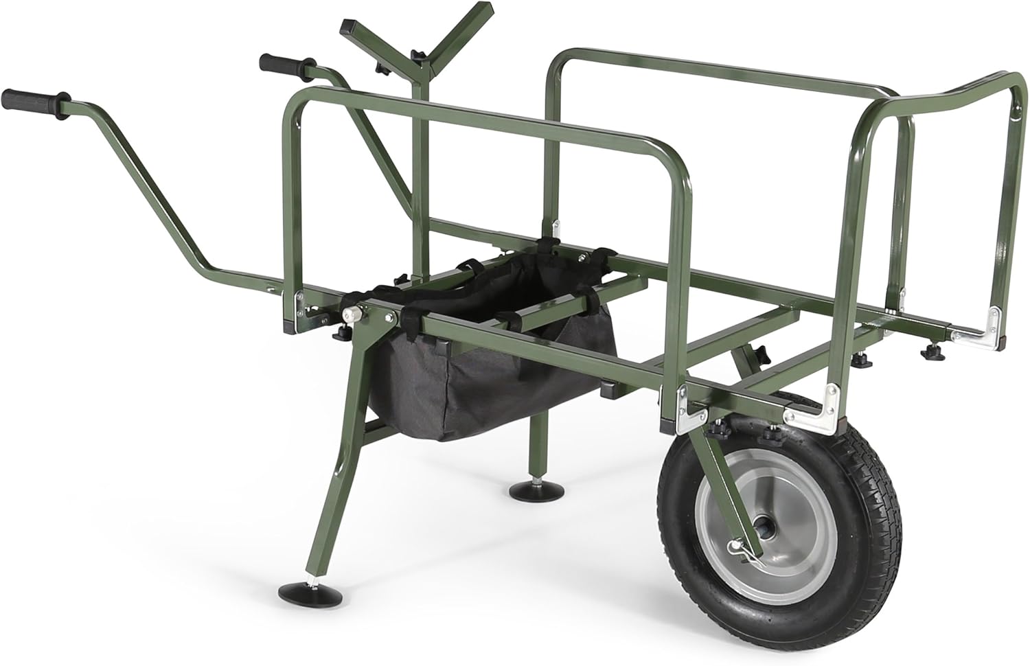 Cyprinus Large Carp Coarse Fishing Wheel Barrow Folding Foldaway ...