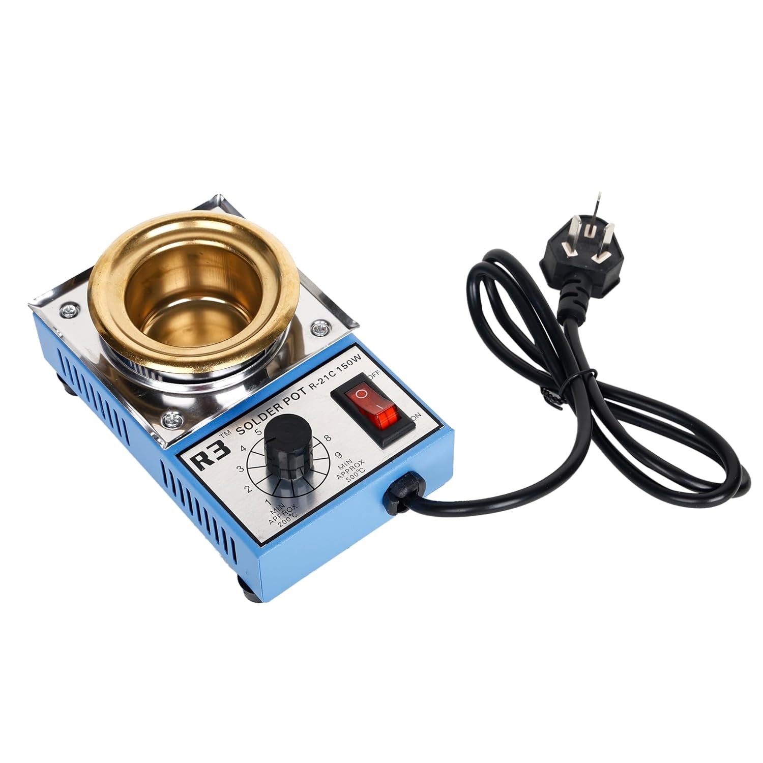 R3 150w,220v 50mm Titanium plate soldering bath with adjustable ...