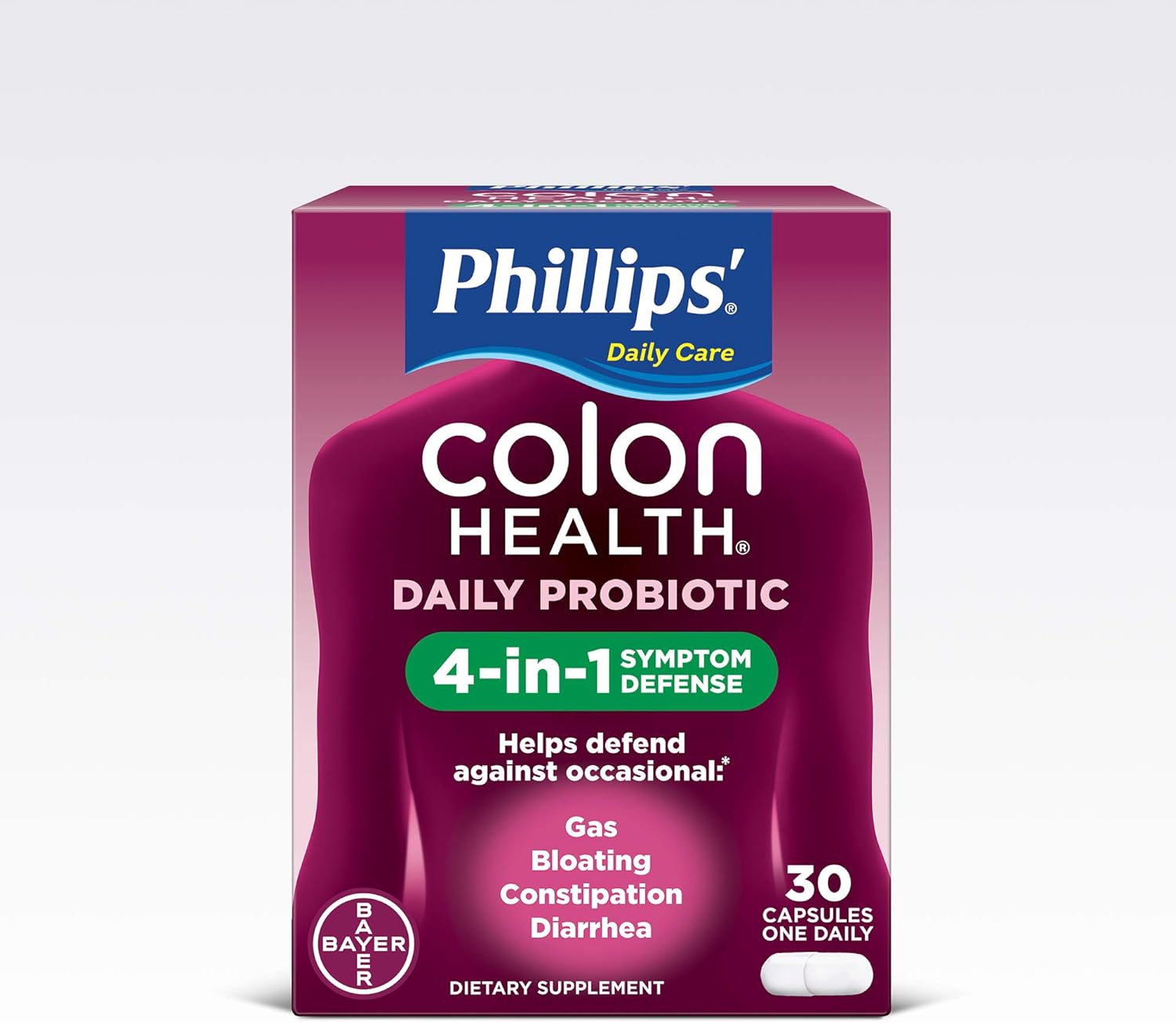 Amazon.com: Phillips' Colon Health Probiotic Capsules, 30 Count ...