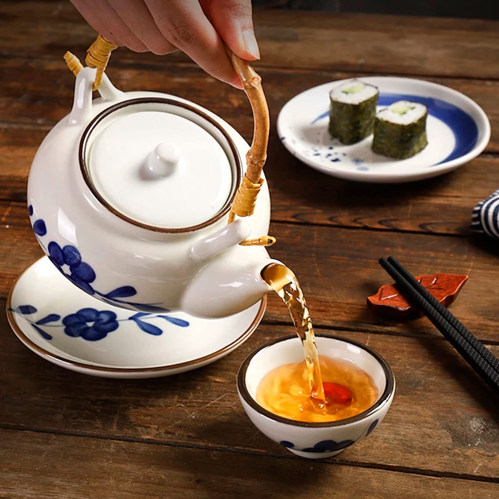 Santa Teapot PUBERT Rustic Teapot Handle Replacement Rattan U-shape ...