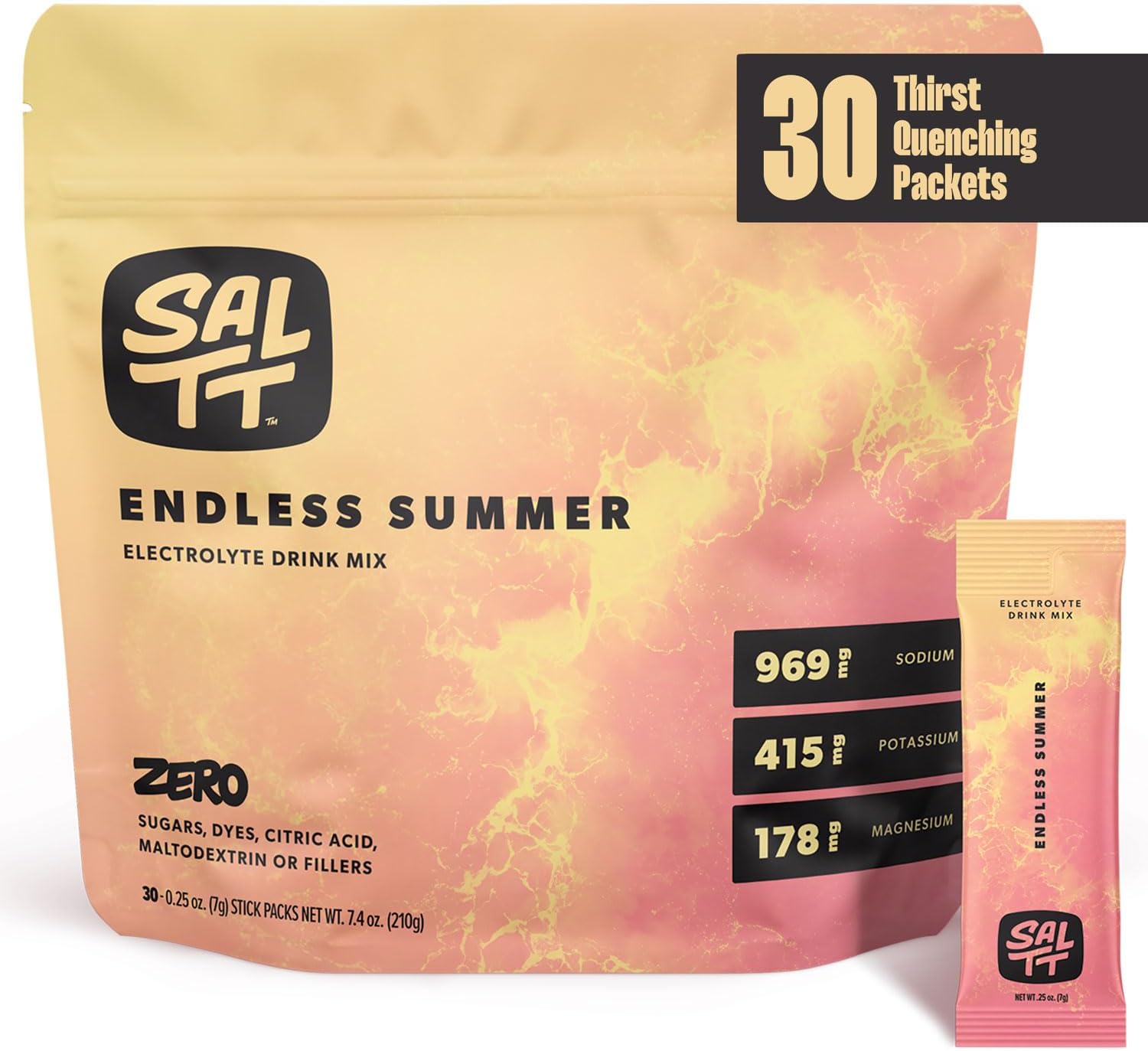 Amazon.com: SALTT Electrolytes Powder Flavored Drink Mix - Endless ...