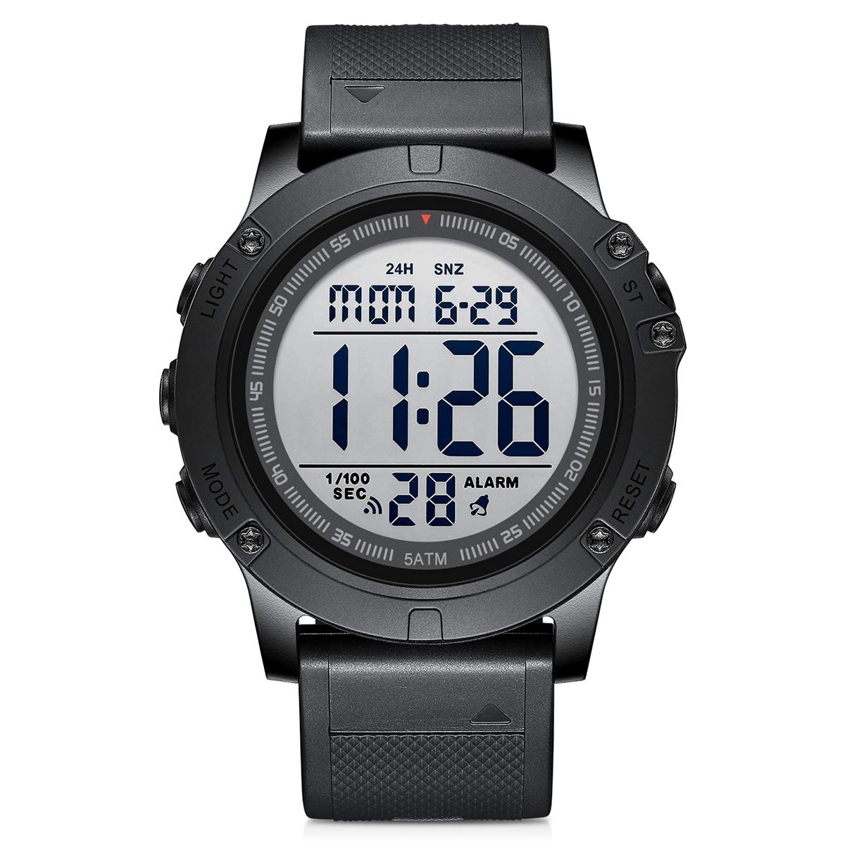 GOLDEN HOUR Men's Digital Sport Watches Waterproof Military Tactical ...