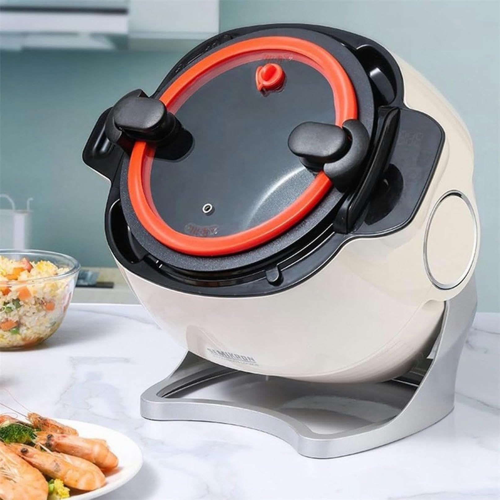 Amazon.com: Wzglod 6L Automatic Cooking Machine, Multi-Function Stir ...