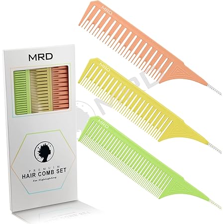 Amazon.com : Framar Dreamweaver Highlight Comb Set – Combs for Hair ...