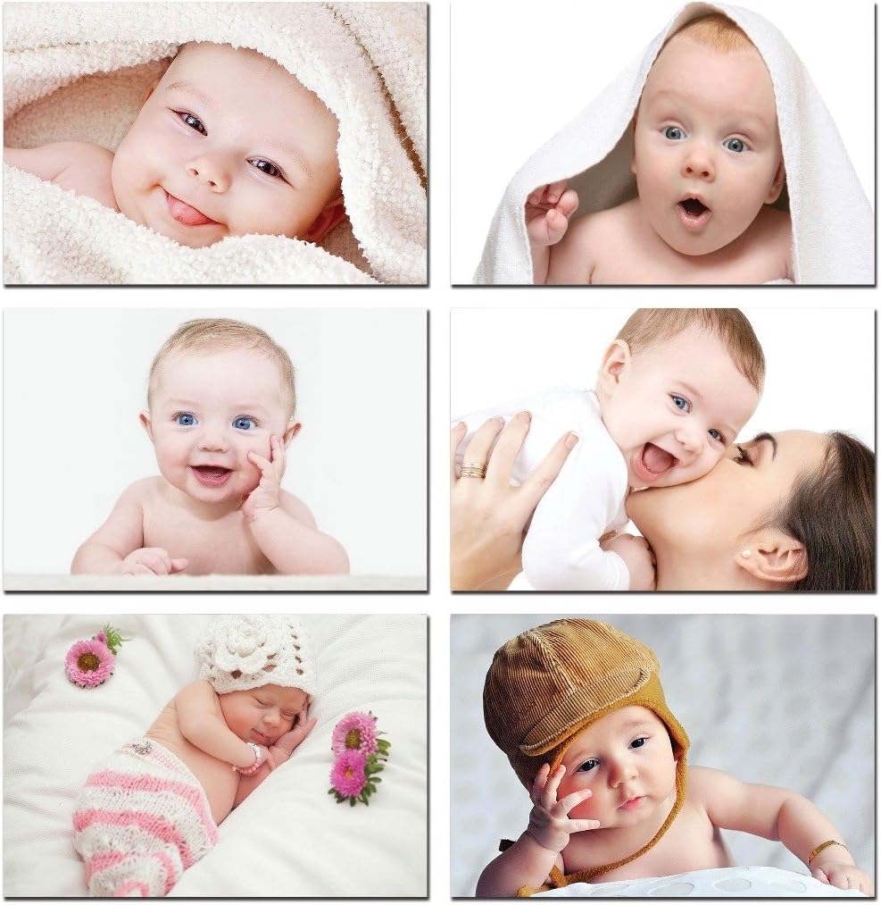 Paper Plane Design 'Cute Babies' Wall Poster (30 cm x 0.1 cm x 45 cm ...