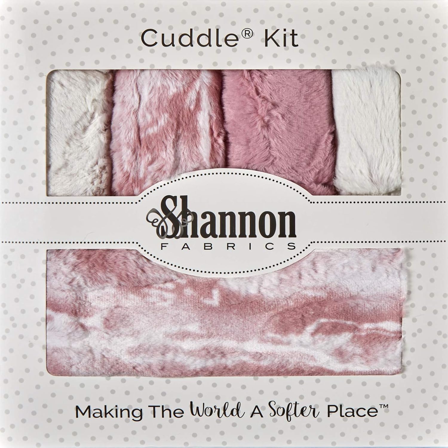 Amazon.com: Shannon Minky Cuddle Kit Crazy 8 Rosalie