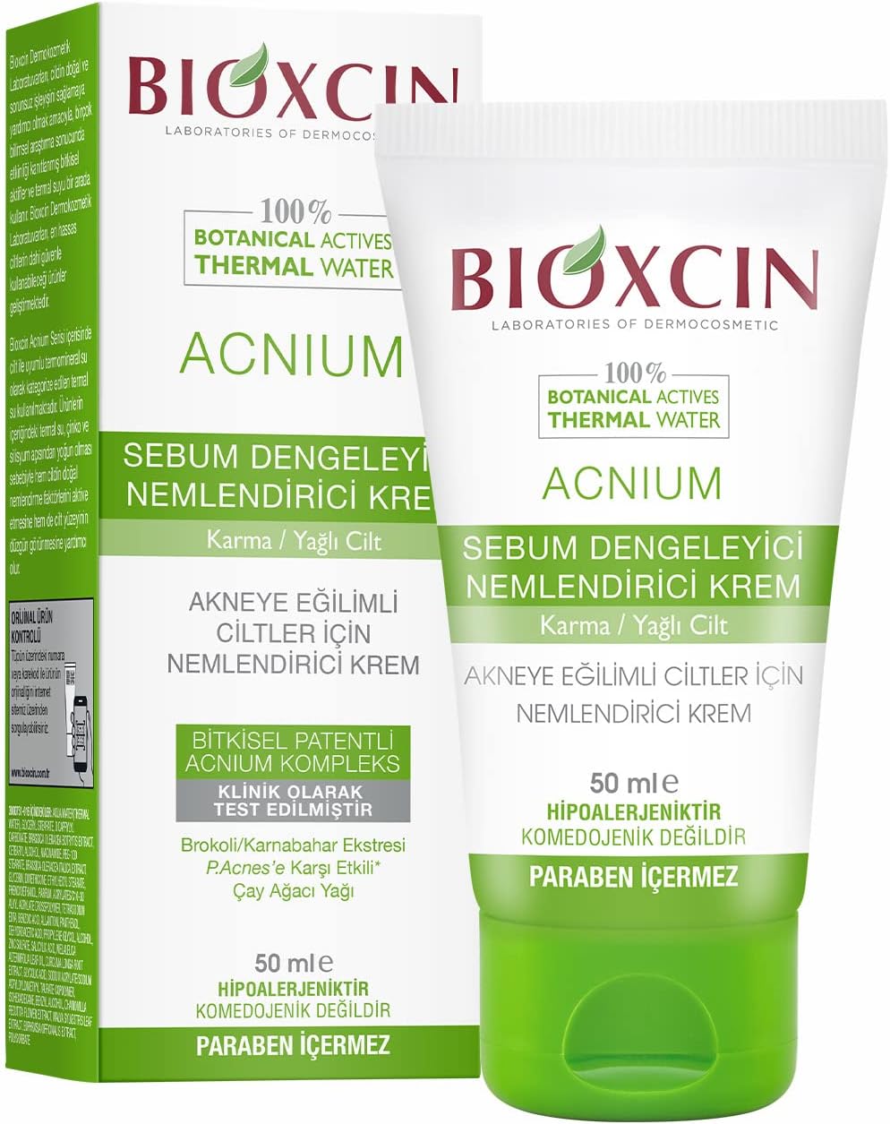 Bioxcin Acnium Dengeleyici Nemlendirci Krem 50ml : Amazon.com.tr ...