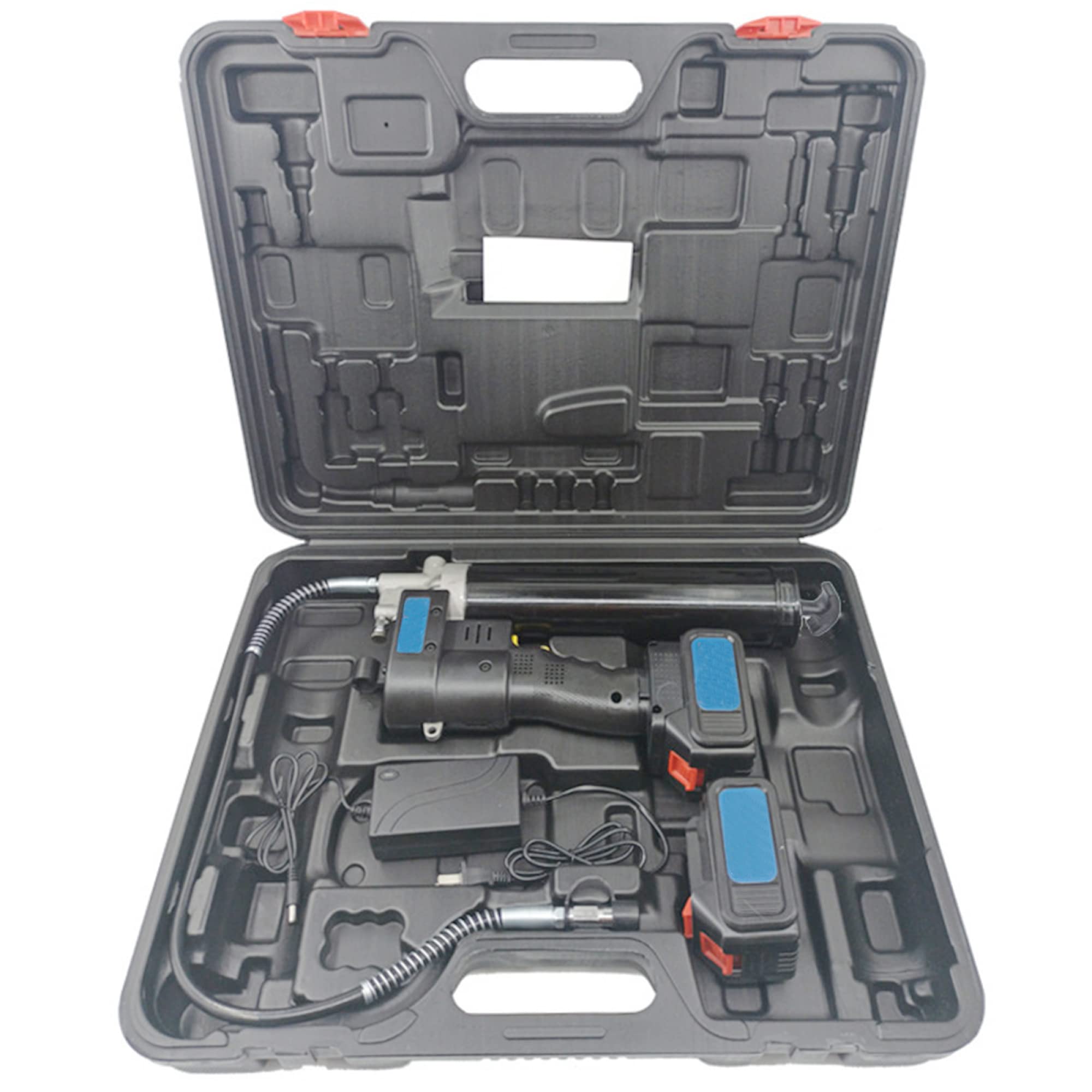 Buy 10000 PSI High Voltage Portable Electric Grease with Double Lithium ...