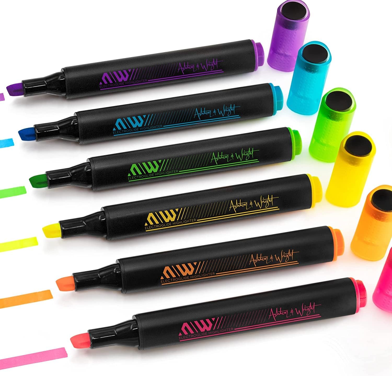 Just stationery Double Ended Highlighter - Assorted Colours (Pack of 3 ...