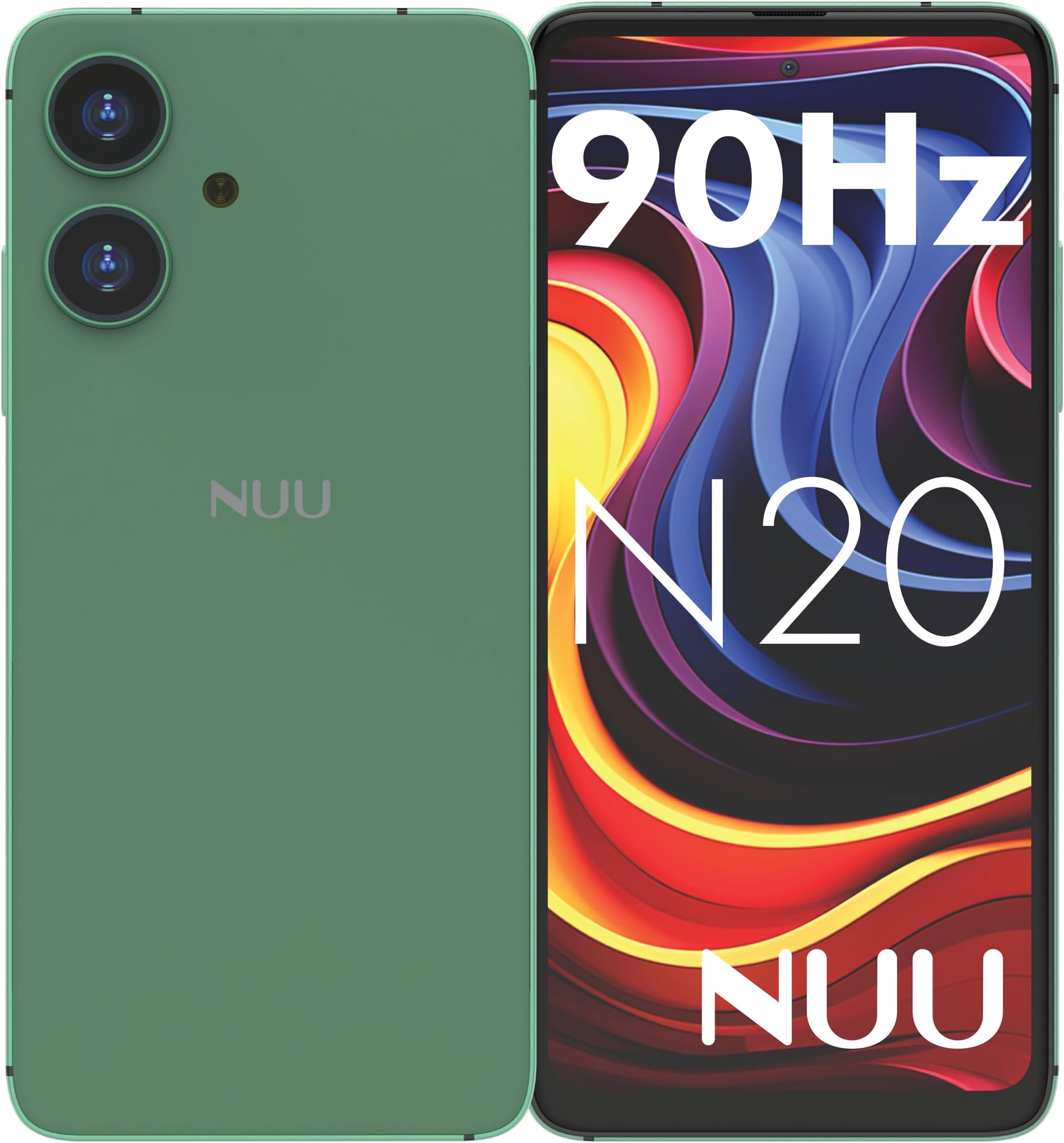 Amazon.com: NUU N10 Basic Cell Phone for T-Mobile, Mint, Metro, Qlink ...