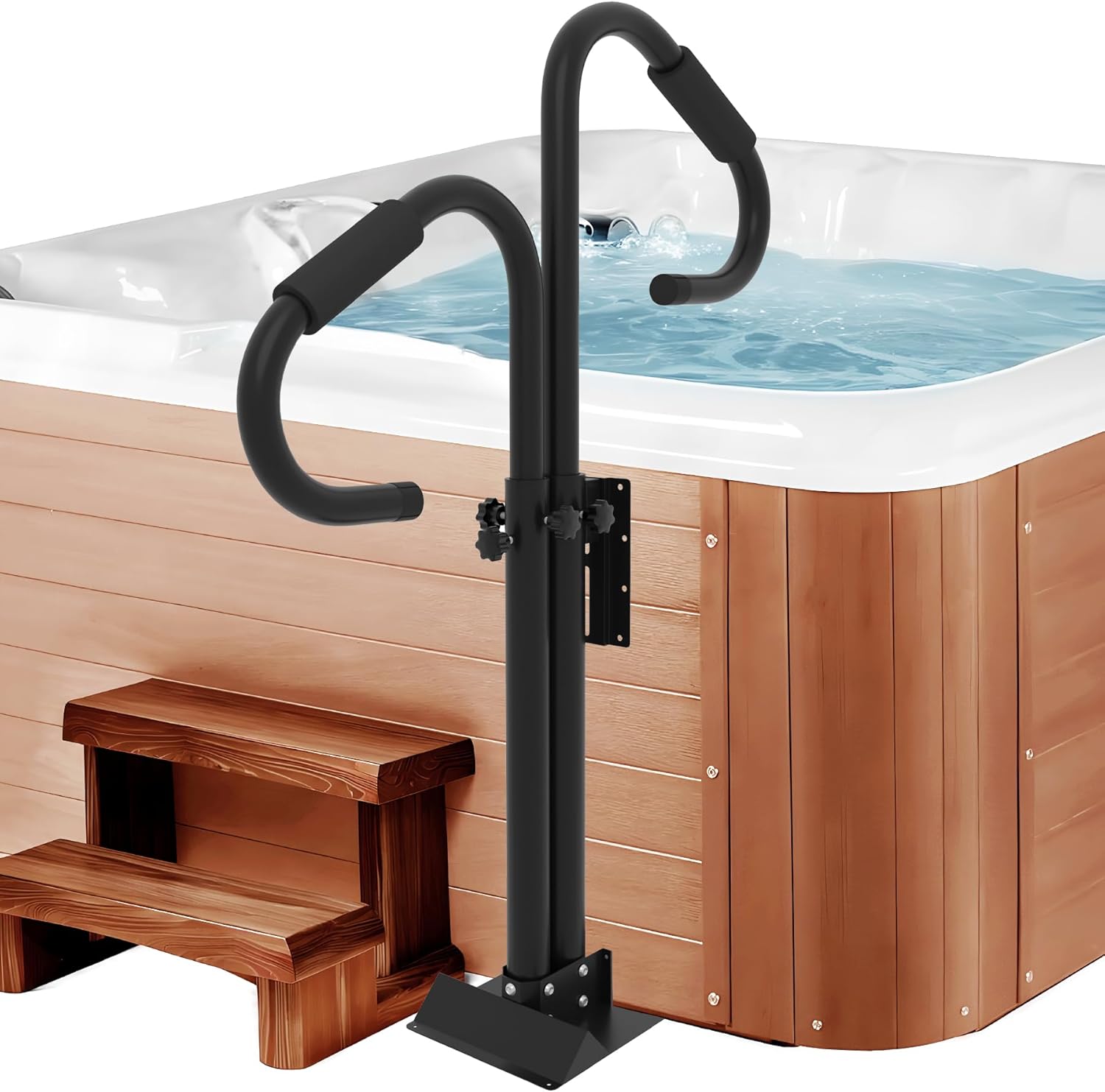 Amazon.com: Neorexon Two-Way Hot Tub Handrails, 38"-58" Adjustable ...