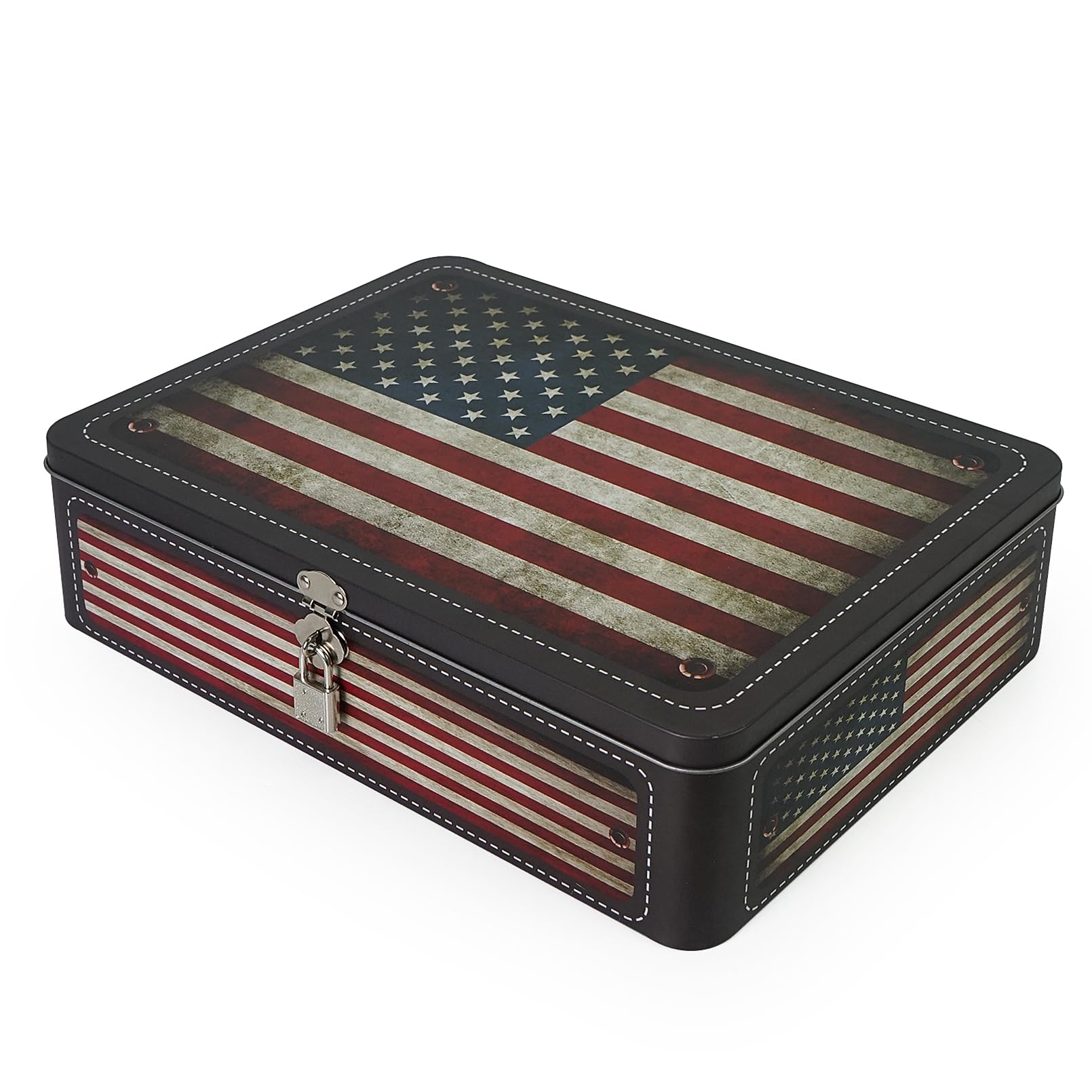 American Flag Storage Box Design Flag Storage Box Etsy