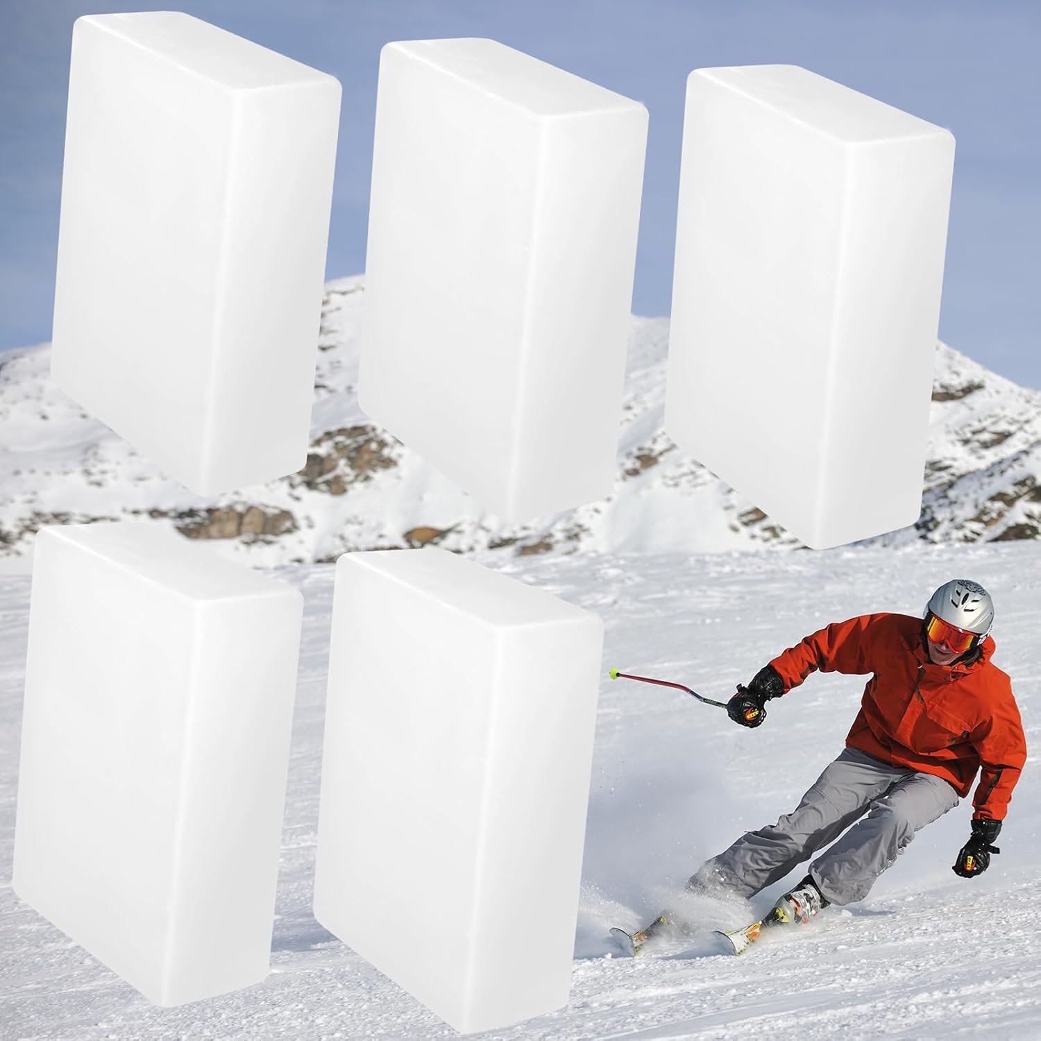 Amazon.com : UNIFAMILY 5pcs Ski and Snowboard Wax, 0.94LB Universal Ski ...