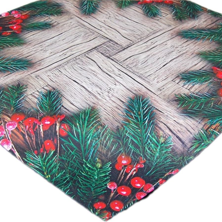 Mitteldecke Weihnachten Grün 🎄 - weihnachten-deutschland.de