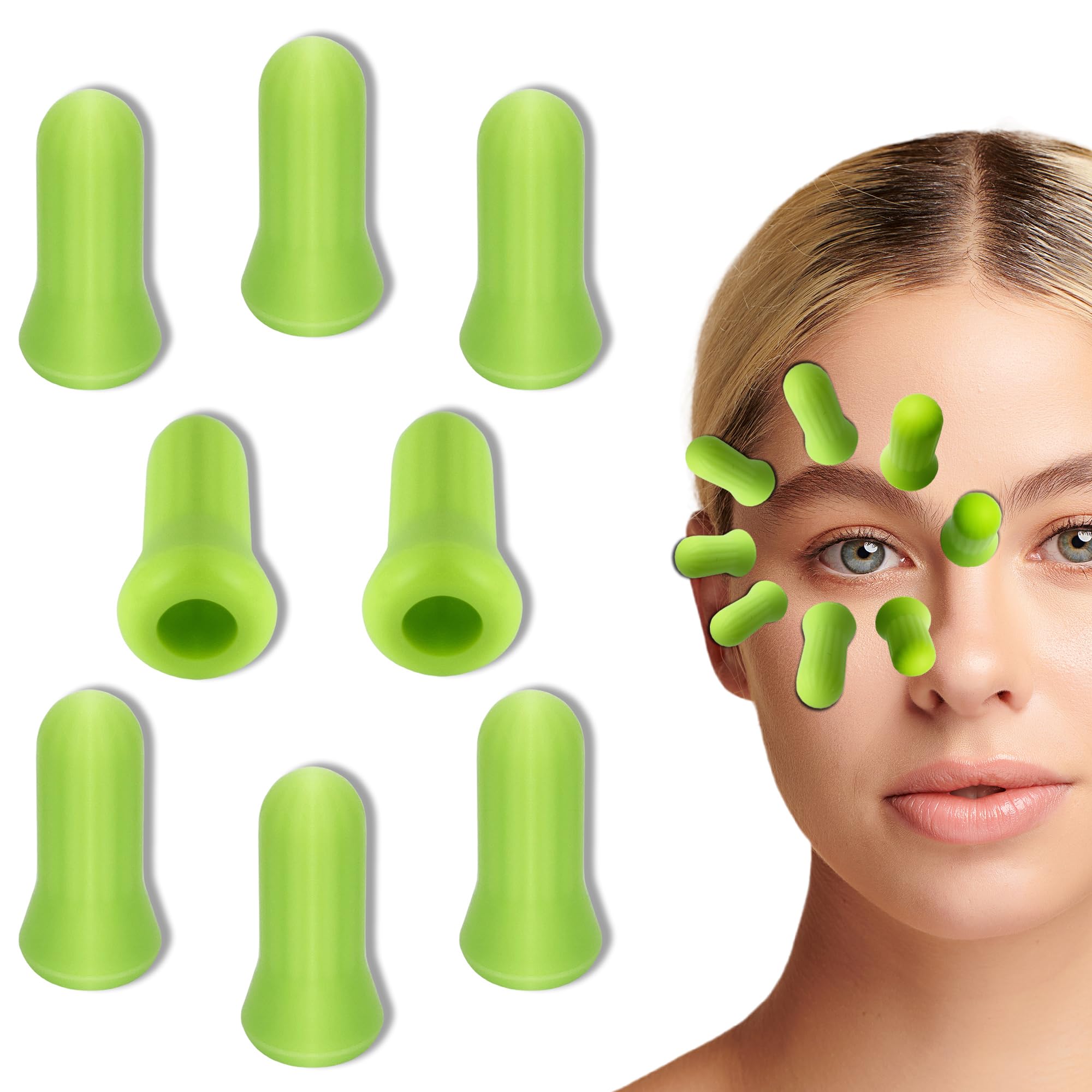 Amazon.com: Aogigigio Facial Cupping Set for Face - 8pcs Face Cupping ...