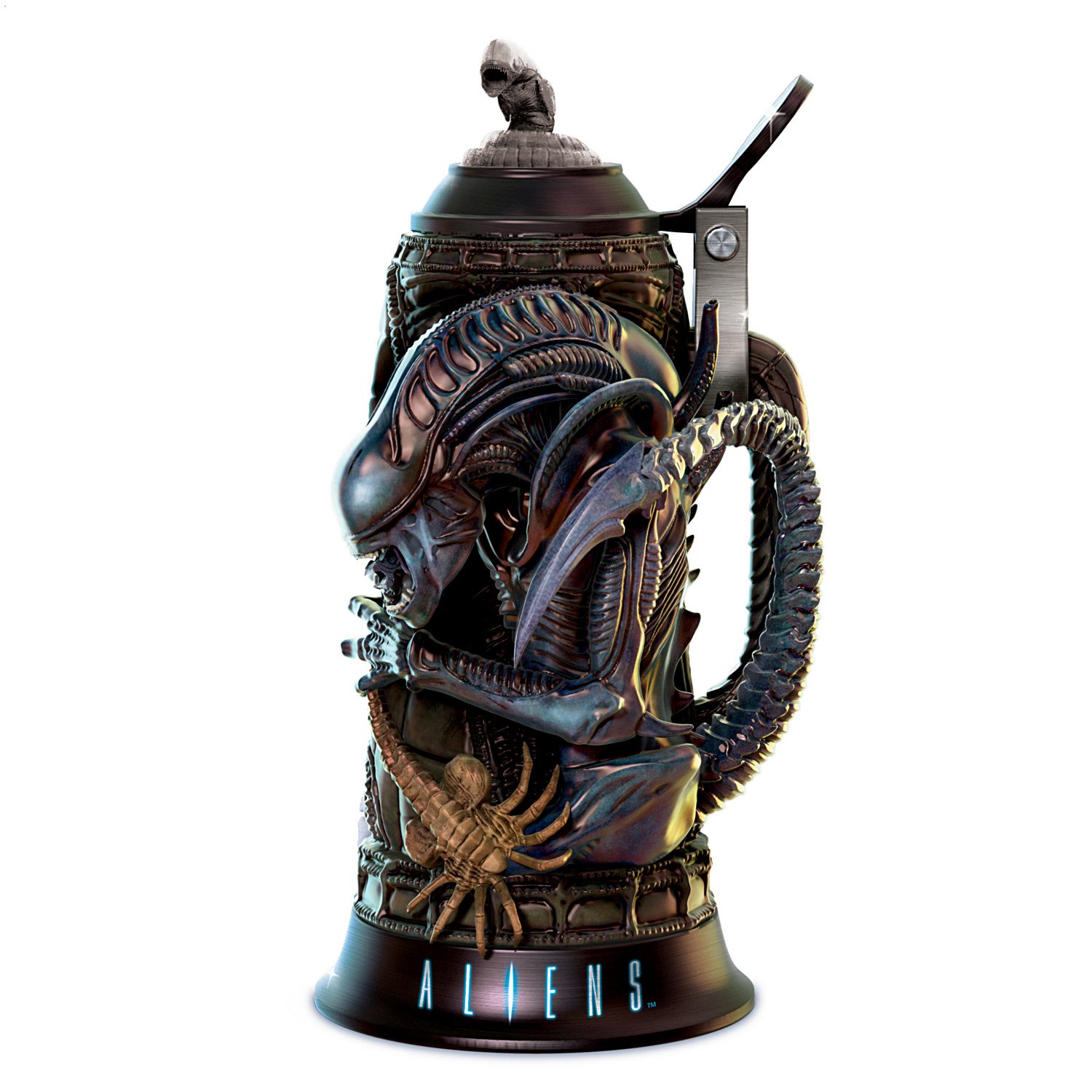 Buy Aliens Four Stages of Fear Collectible Stein with Chest Burster ...