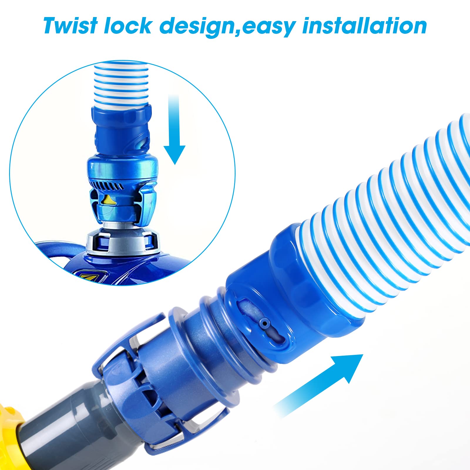 Snapklik.com : X77094 Pool Vacuum Hose Adaptor, Replacement Suction ...