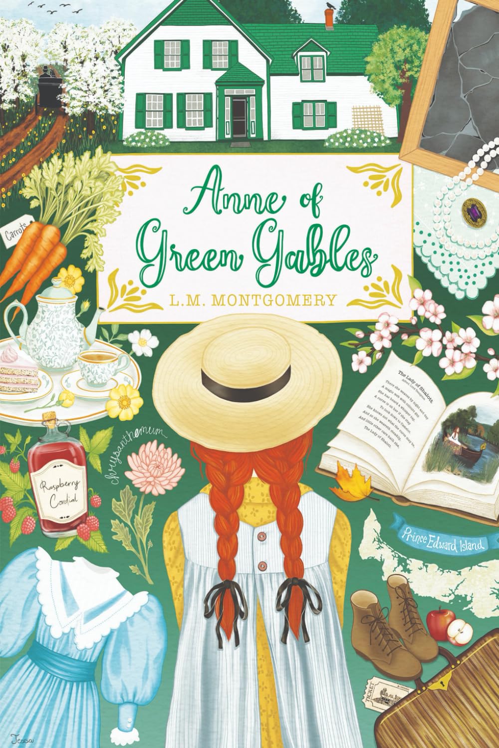 Anne of Green Gables ( Annotated ) : The 1908 Classic Novel with ...