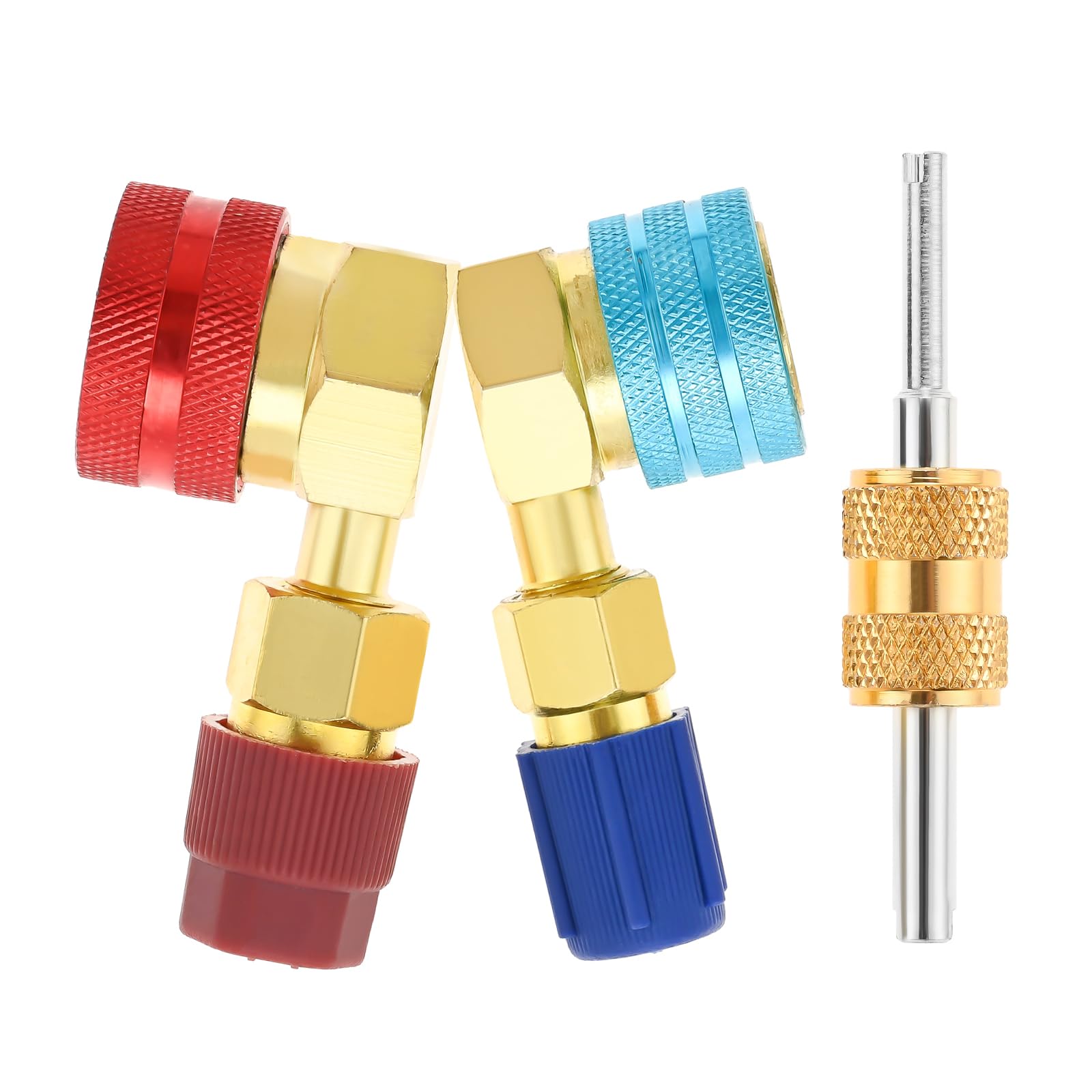 Amazon.com: SURIEEN R1234YF to R134A Adapter, 90 Degree R1234YF to ...